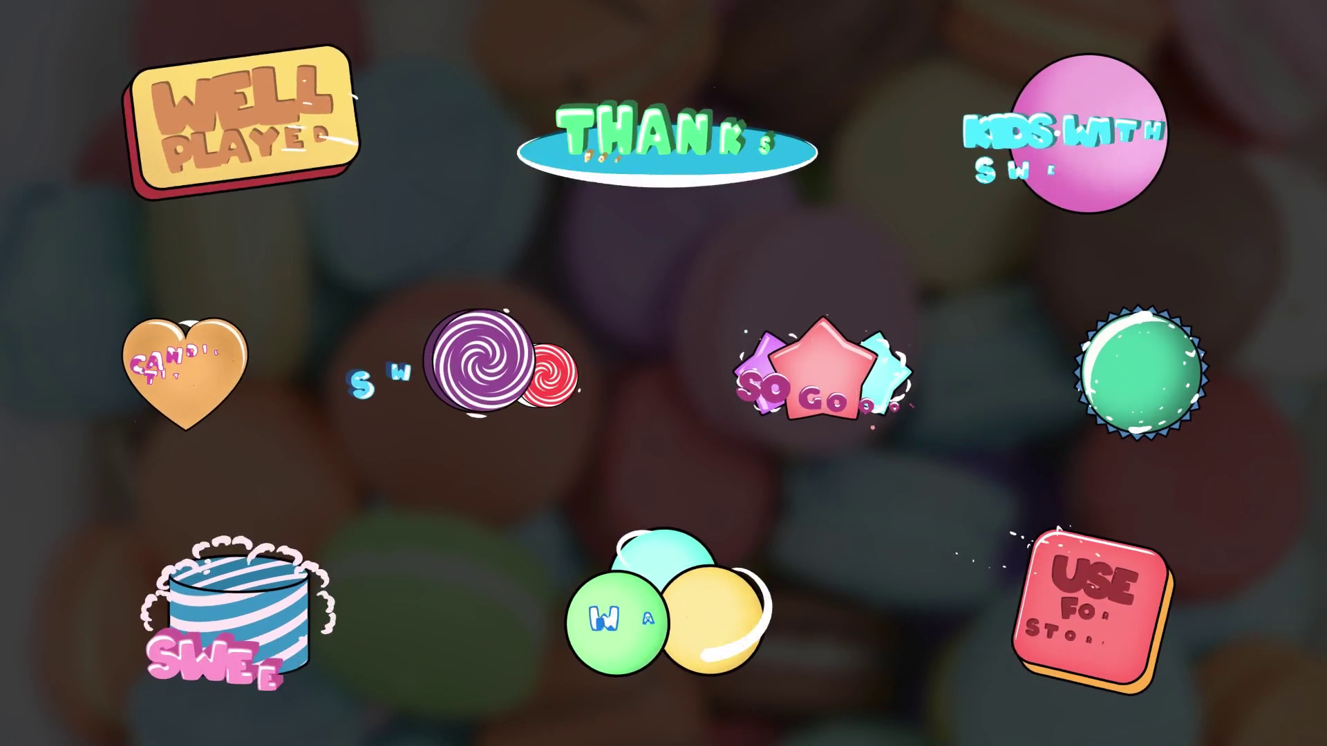 Candies Titles | Premiere Pro Mogrt Template SBV-347045772 - Storyblocks