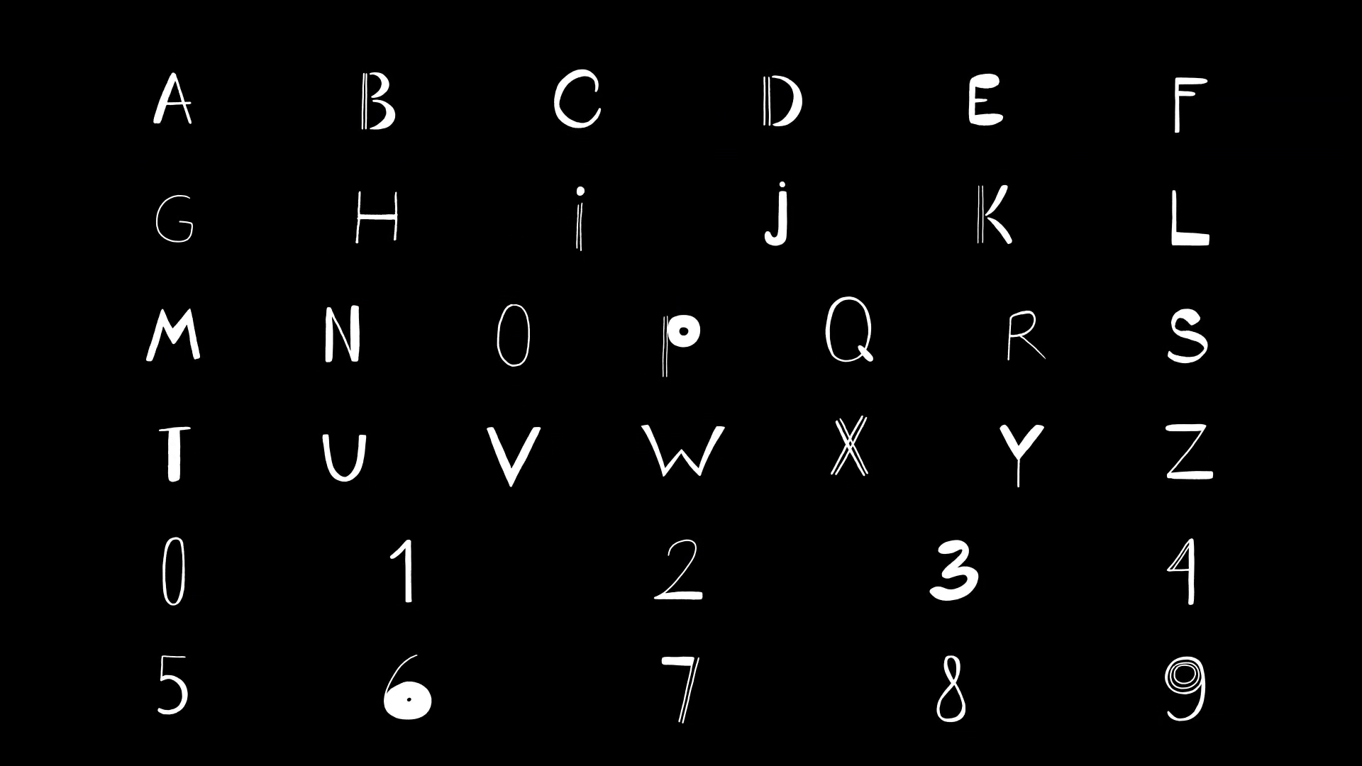 AE Template: Cartoon Alphabet | Effects SBV-348988539 - Storyblocks