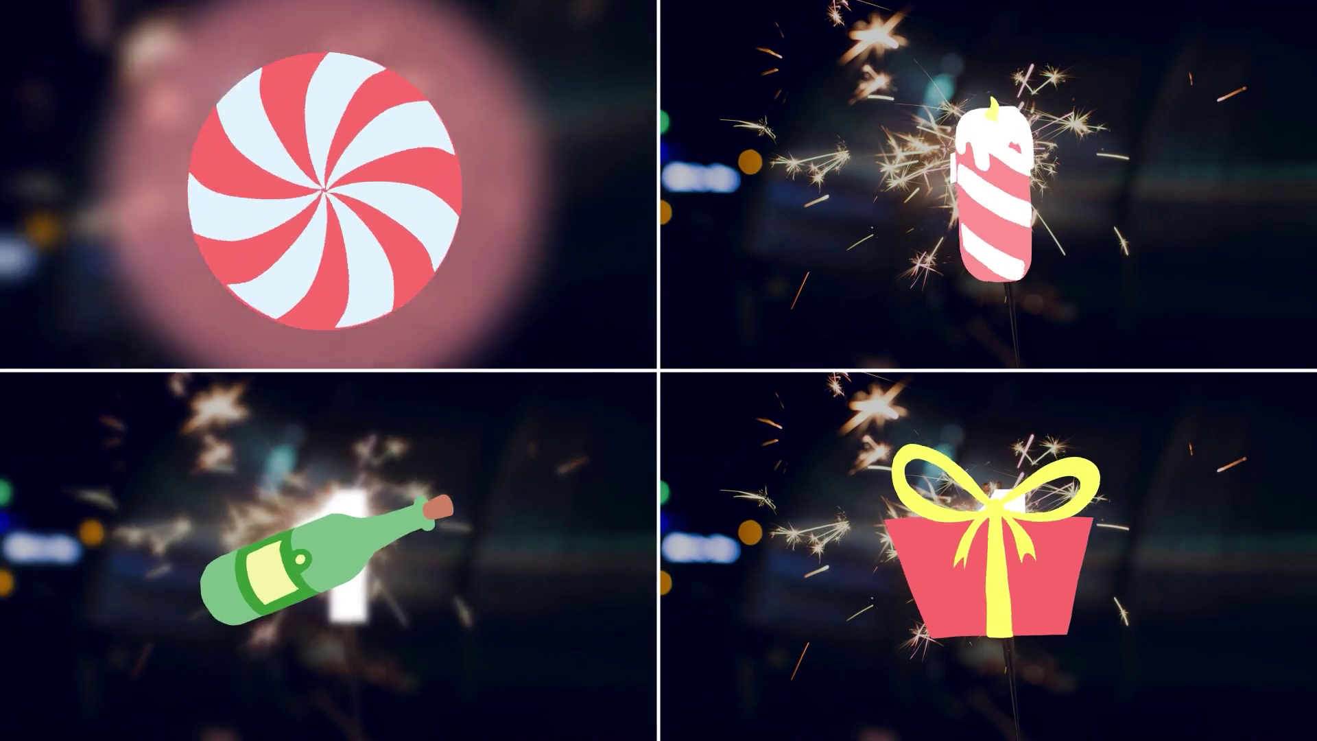 Cartoon Christmas Stuff Seamless Transitions Template SBV-348715336 ...