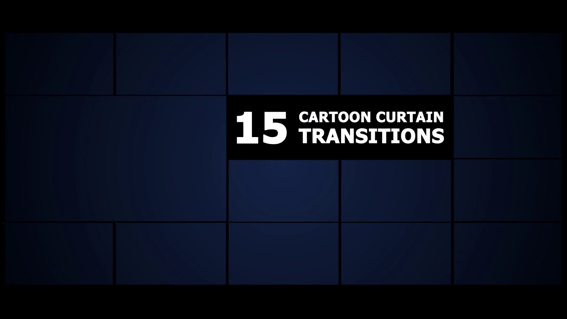 Cartoon Curtain Transitions | Premiere Pro Template SBV-349008313 ...