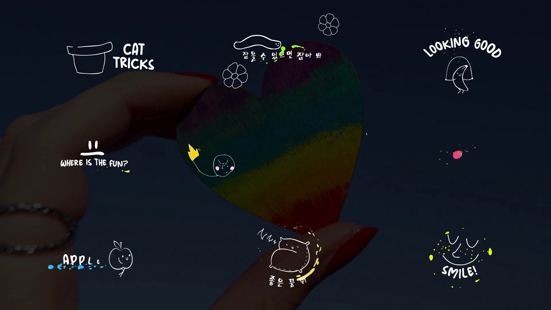 Cartoon Lyric Titles Effects Template SBV-348544248 - Storyblocks