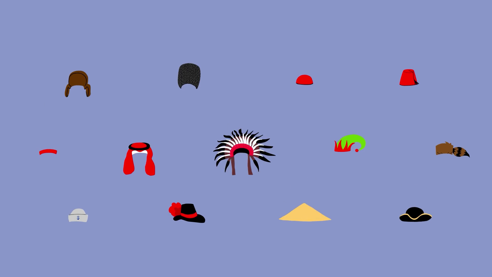 Apple Motion Template: Cartoon Masks Hats Fcpx SBV-348794185 - Storyblocks