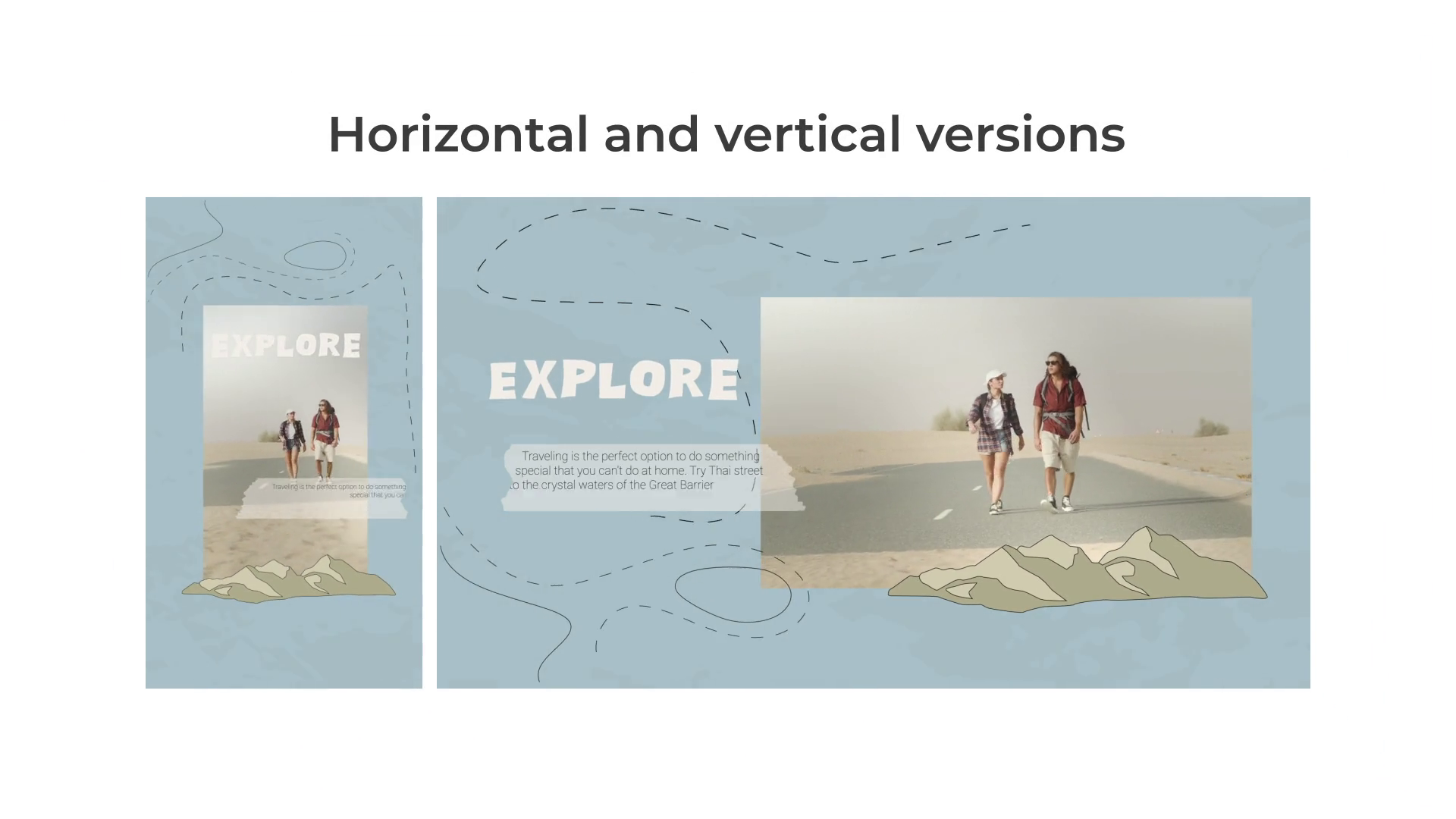 Cartoon Travel Slideshow Effects Template SBV-347797212 - Storyblocks