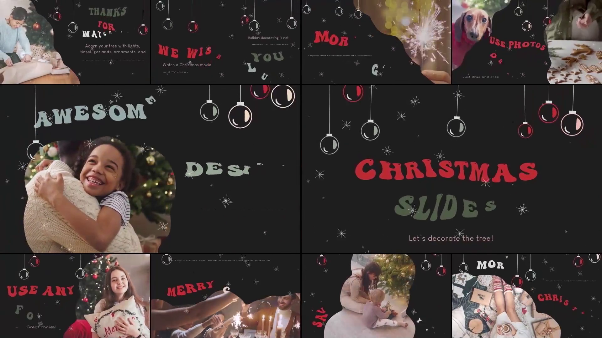 Christmas Greeting Scenes | DaVinci Resolve Template SBV-348739643 ...