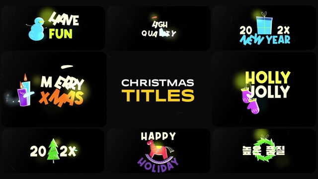 Magic Titles Templates Royalty-Free - Storyblocks