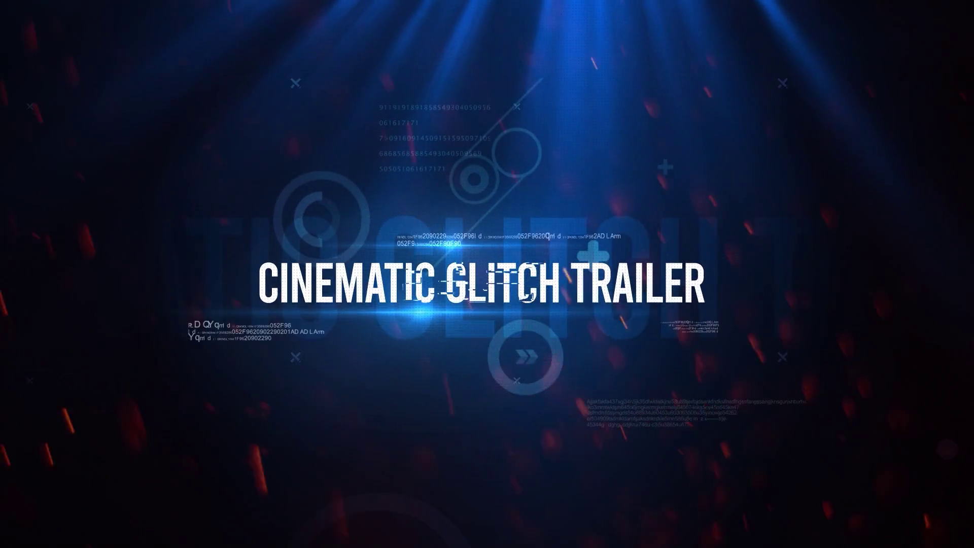 Cinematic Glitch Trailer Premiere Pro Template SBV-352367030 - Storyblocks