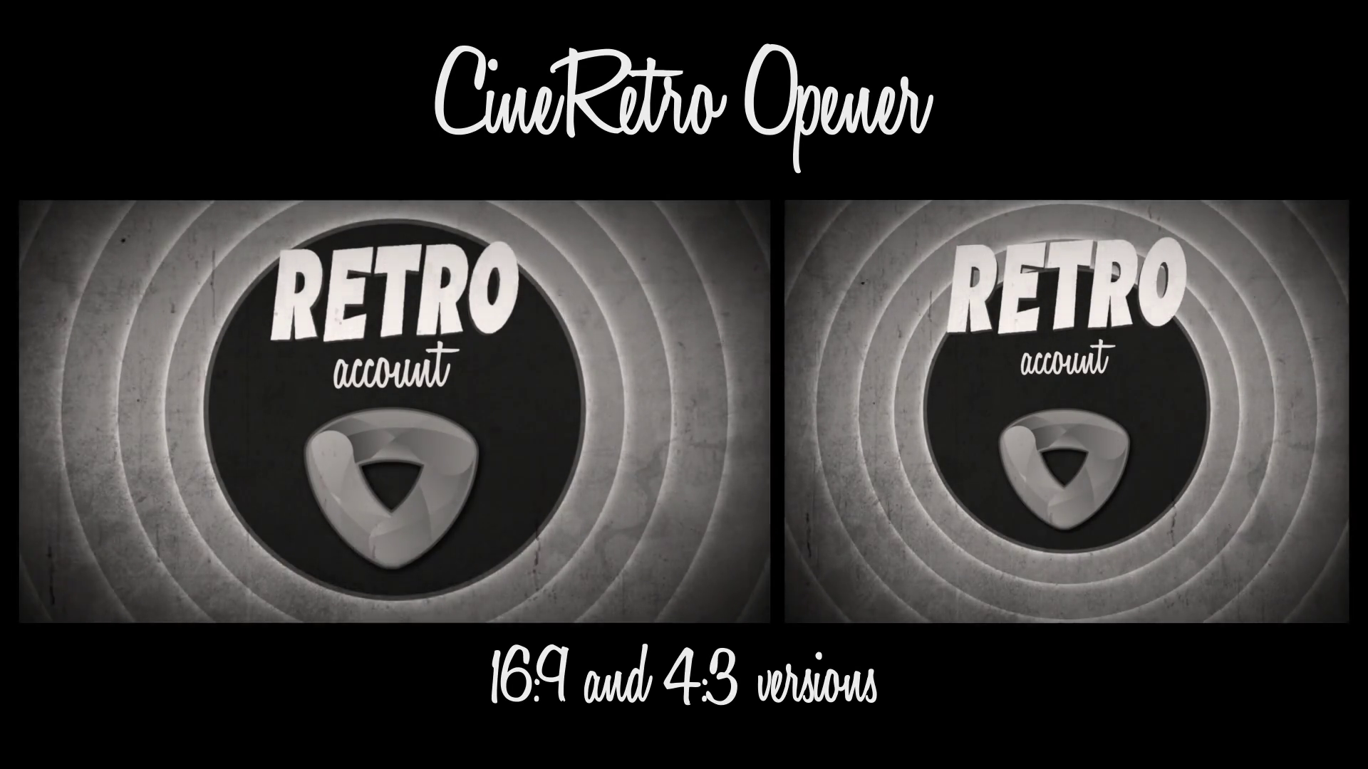 AE Template: Cineretro Effects SBV-351942137 - Storyblocks