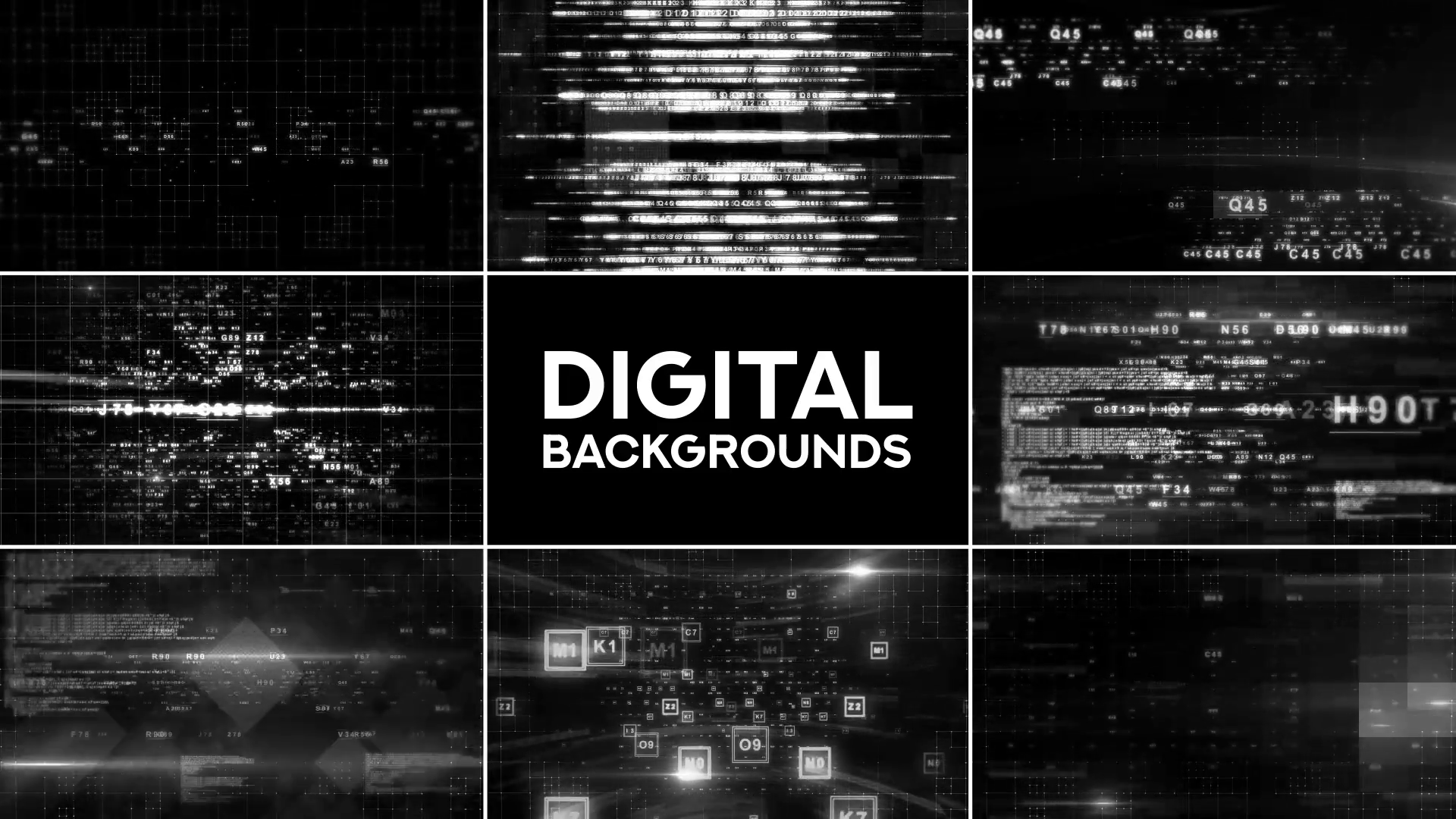 Collection Of Digital Backgrounds DaVinci | DaVinci Resolve Template ...