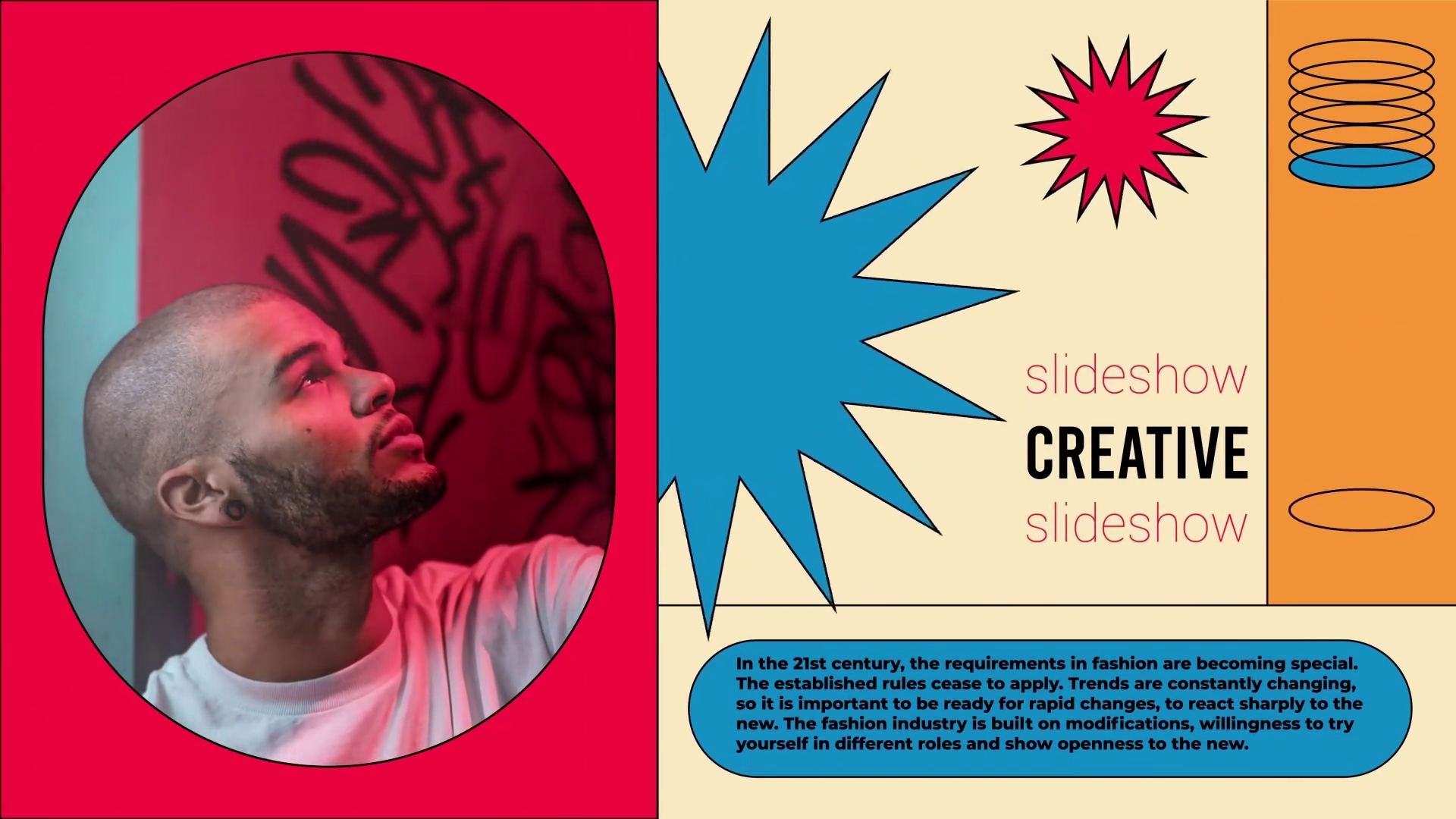 Colorful Geometric Slideshow Effects Template SBV-347740027 - Storyblocks