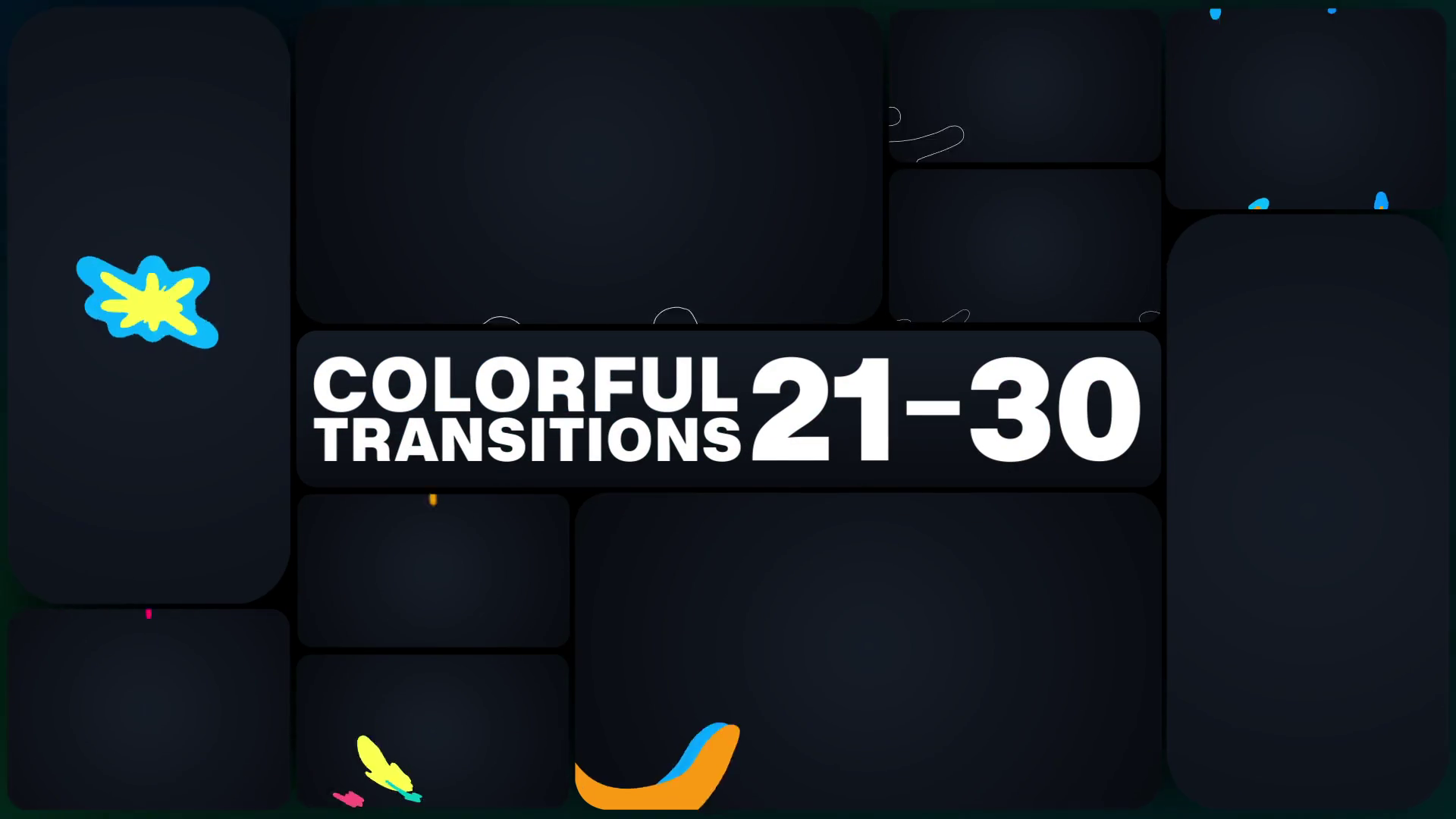 Colorful Transitions Effects Template SBV-348774792 - Storyblocks