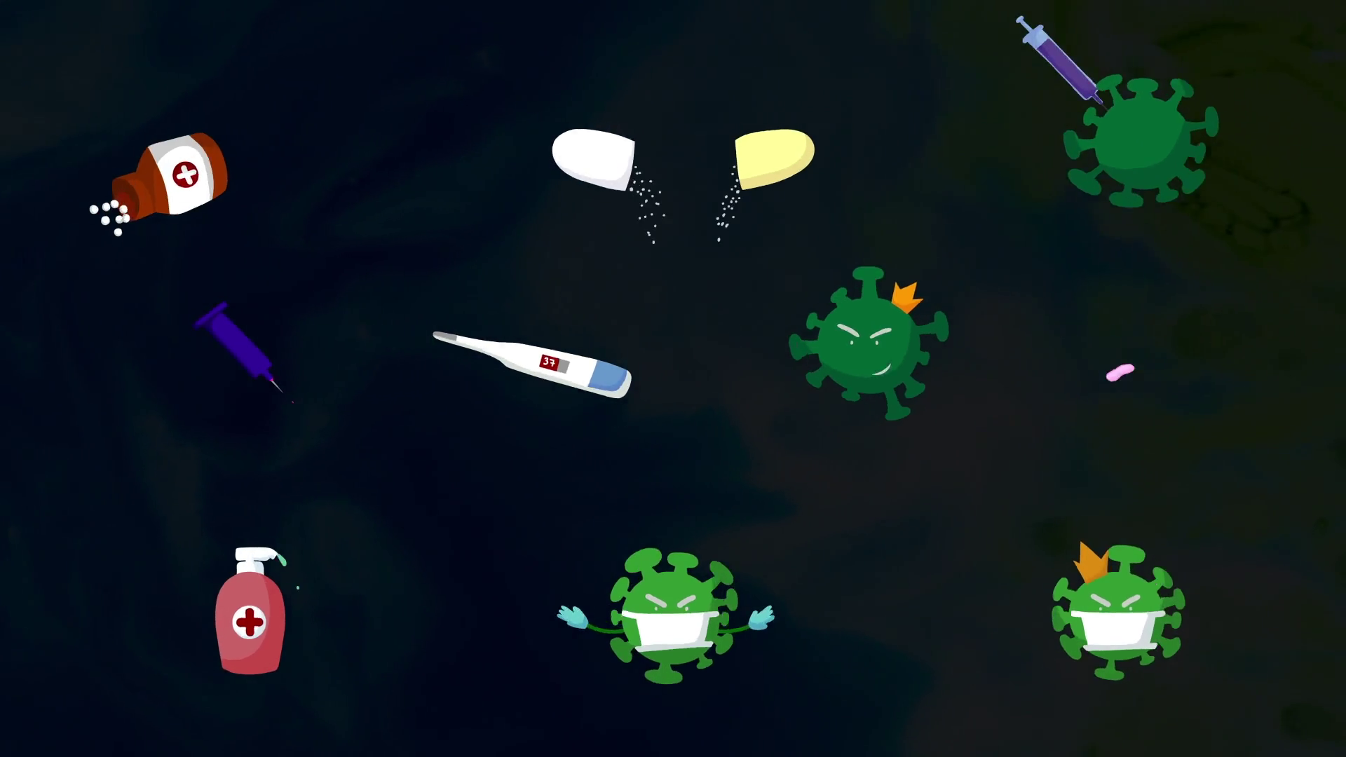 Corona Virus Hand Drawn Animations DaVinci | DaVinci Resolve Template ...