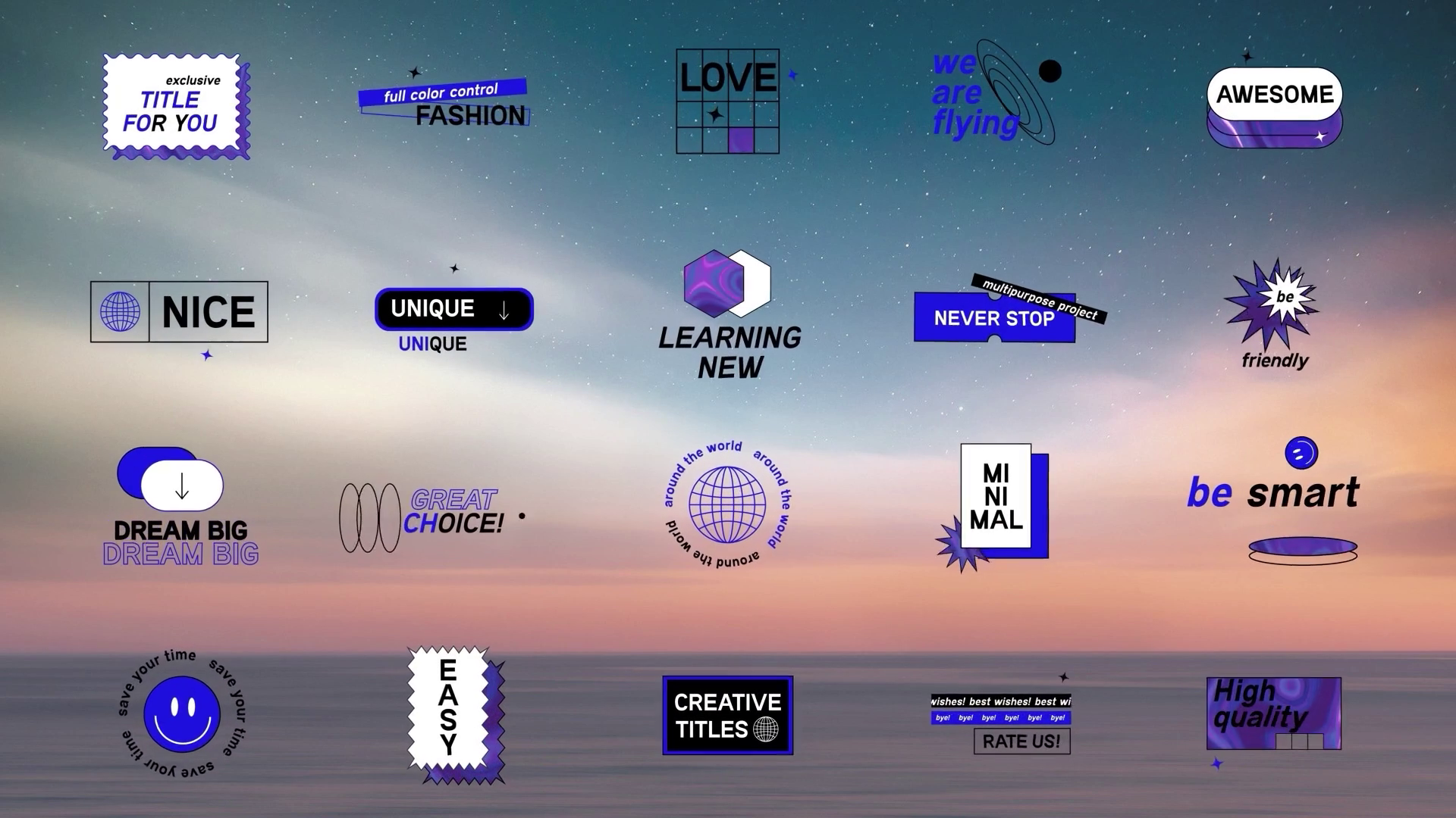 Creative Titles | Premiere Pro Mogrt Template SBV-348903176 - Storyblocks