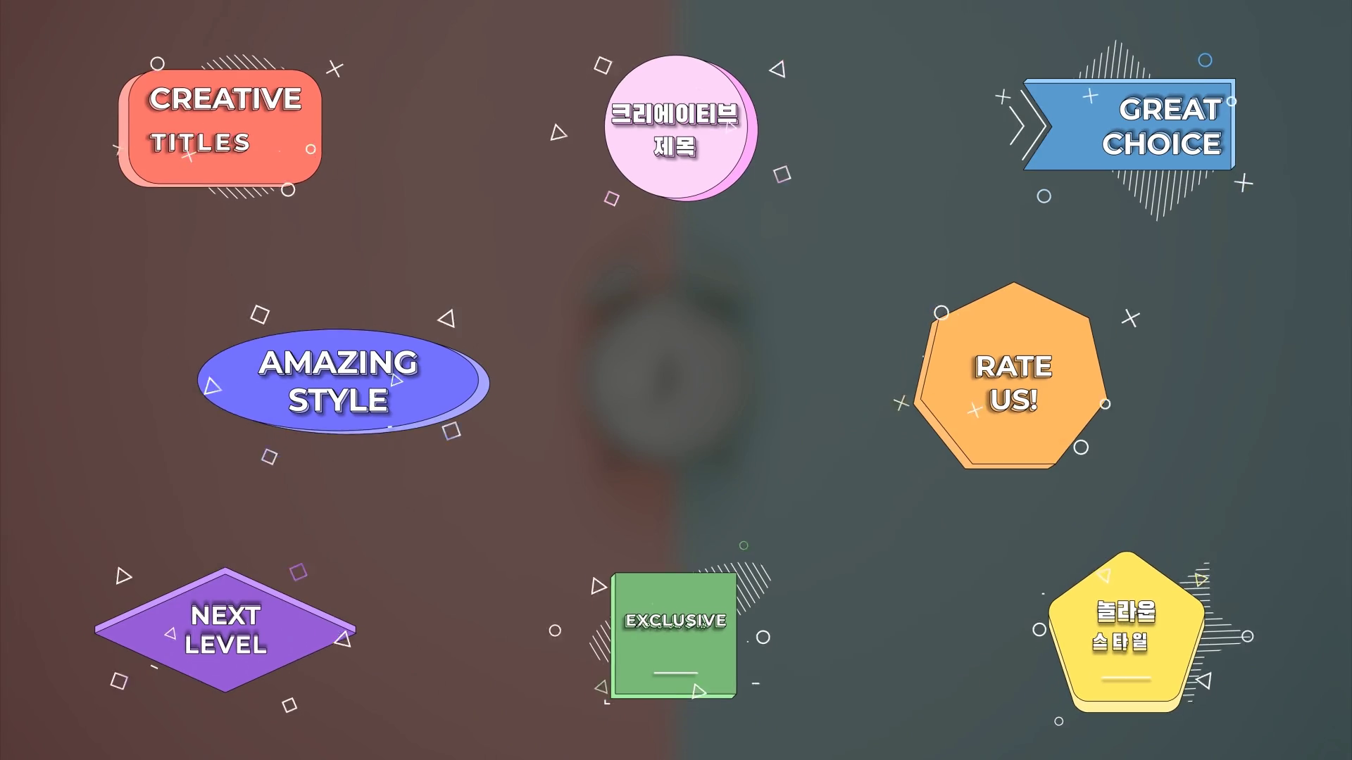 AE Template: Creative Titles Effects SBV-348801083 - Storyblocks