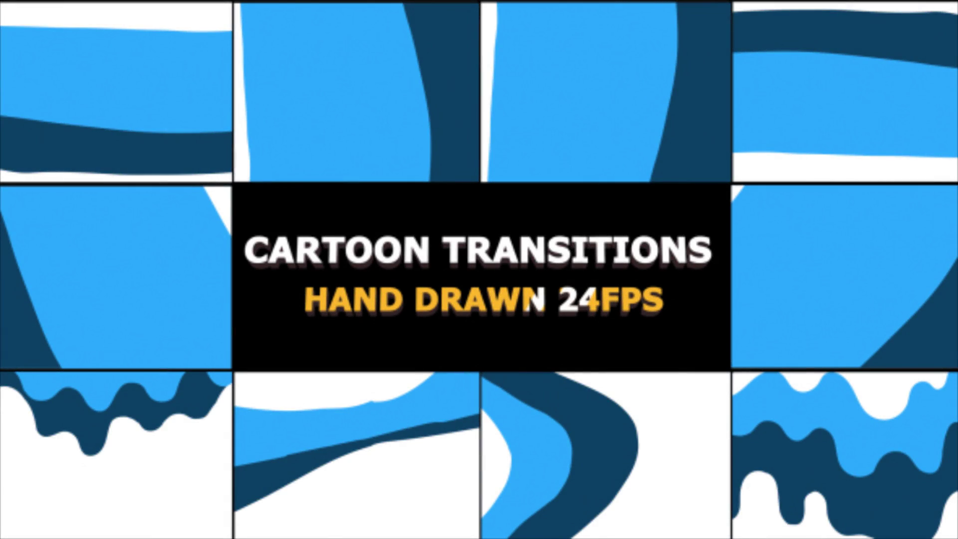 Dynamic Cartoon Transitions - Storyblocks