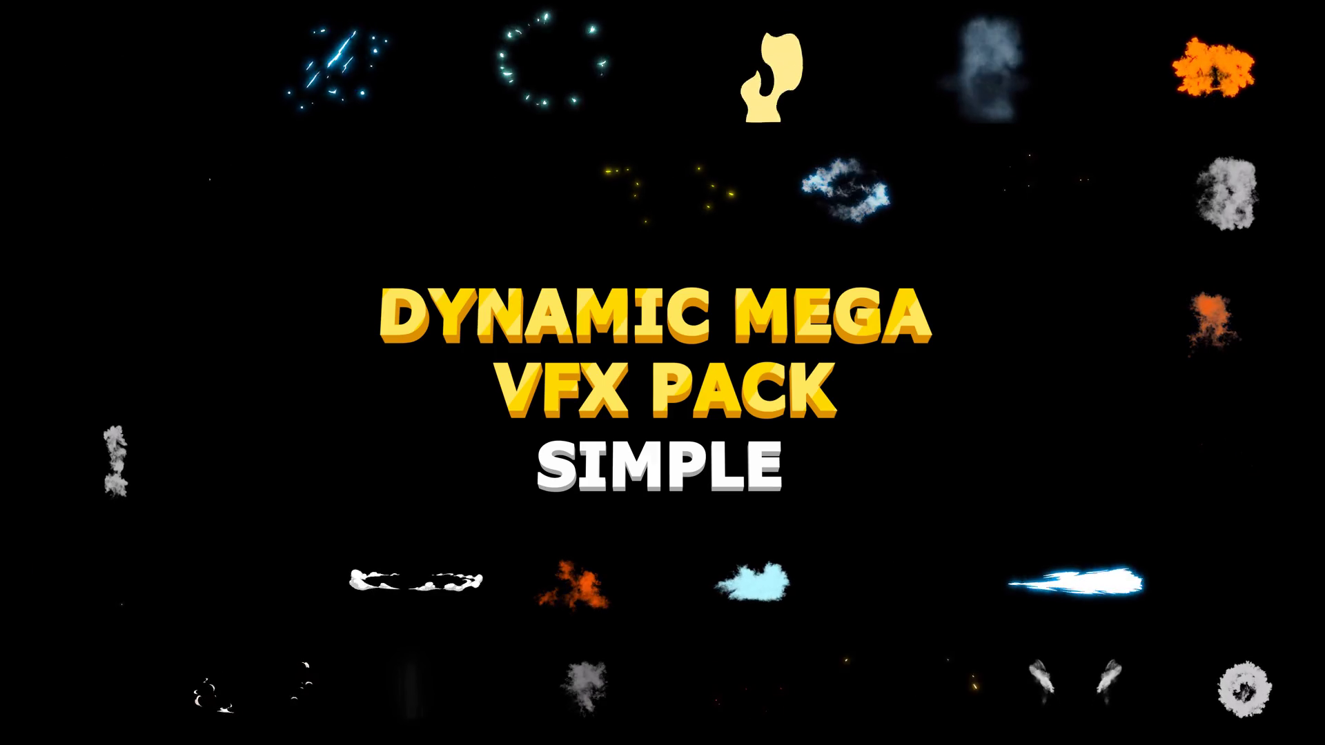 Dynamic Mega Vfx Pack Simple Is Colorful Stock Motion Graphics SBV ...