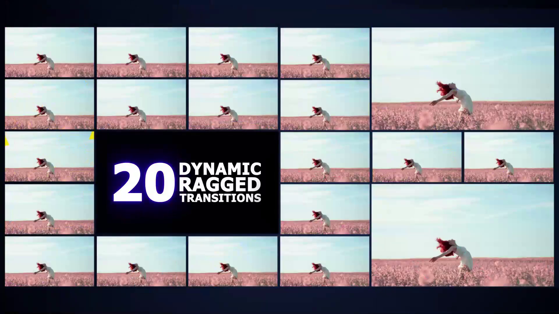 Dynamic Ragged Transitions DaVinci Resolve Template SBV-352168178 - Storyblocks