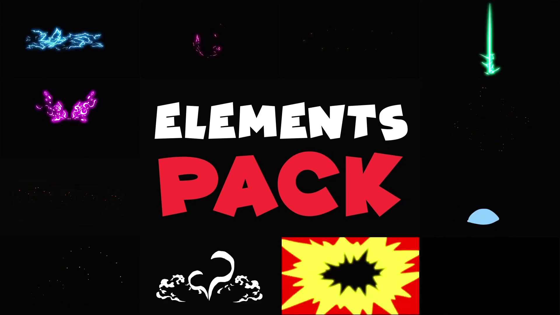 Elements Pack 10 | Premiere Pro MOGRT 00:52 SBV-346519691 - Storyblocks