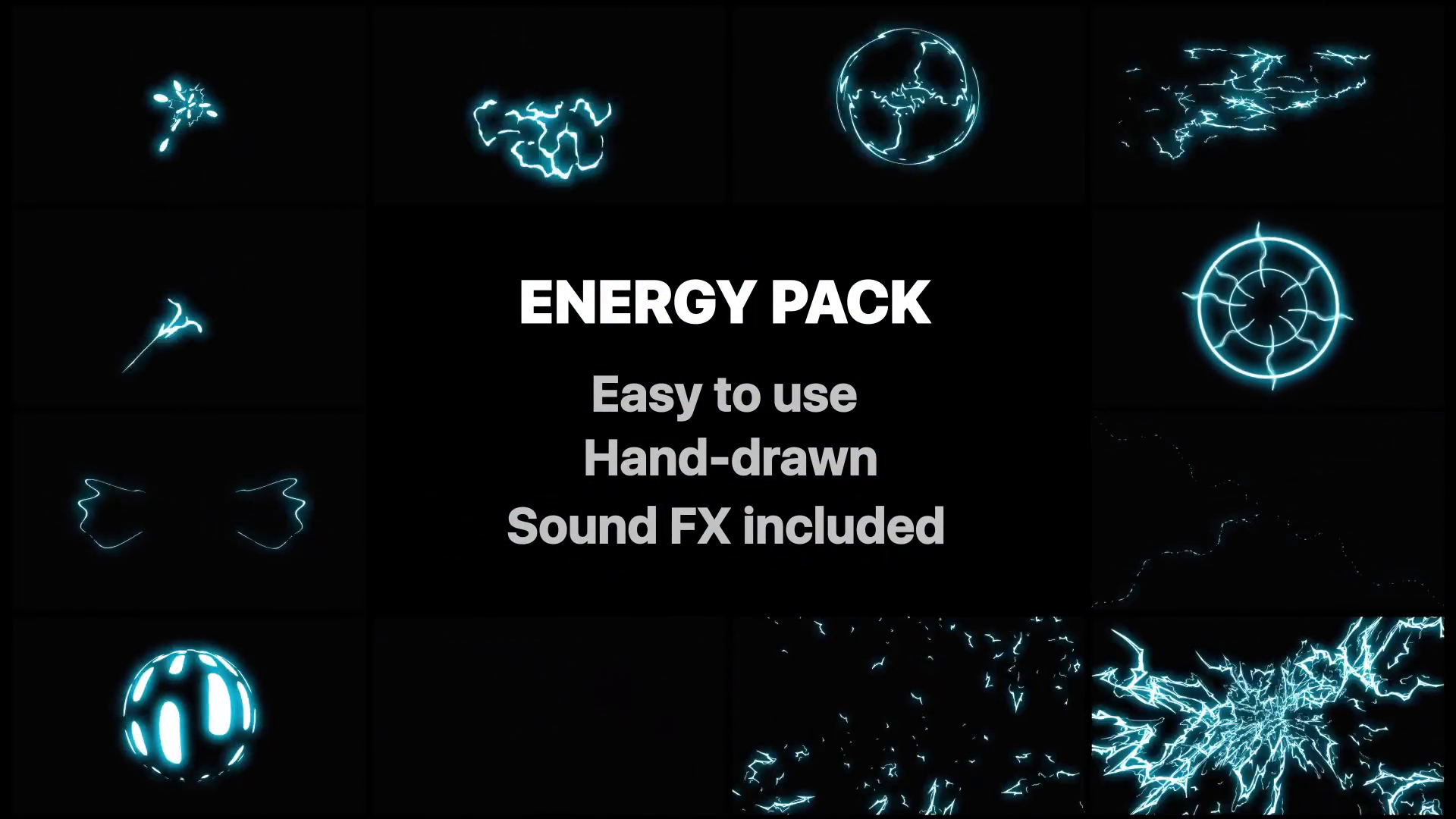 Energy Elements Pack | Premiere Pro Mogrt Template SBV-338489494 - Storyblocks