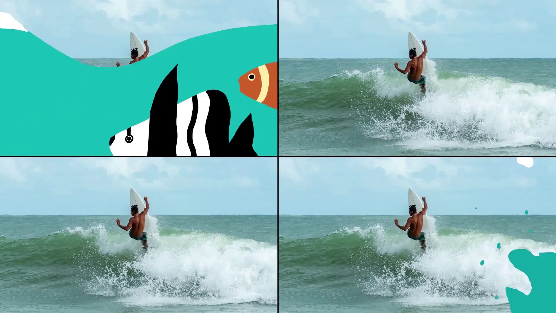 AE Template: Fish Transitions | Effects SBV-349058414 - Storyblocks