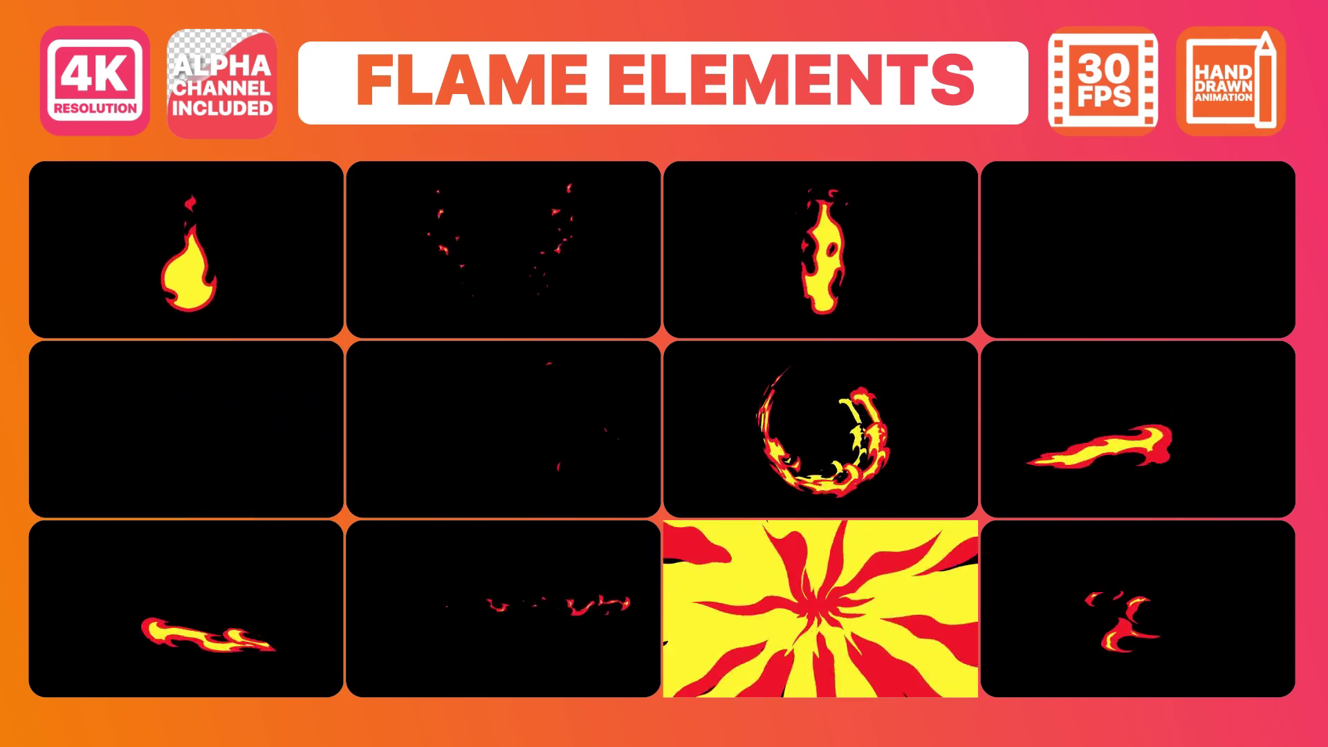 Flame Titles | Premiere Pro Mogrt Template SBV-338489307 - Storyblocks