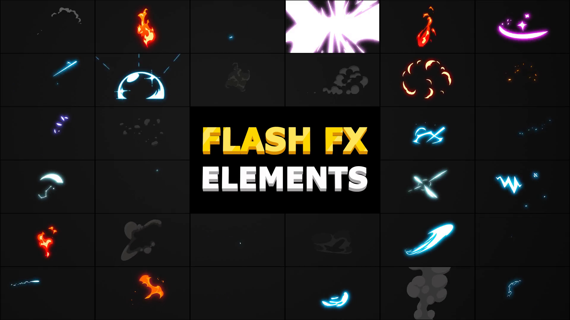 Flash Fx Elements Pack 01 Is Useful Motion Stock Motion Graphics SBV ...