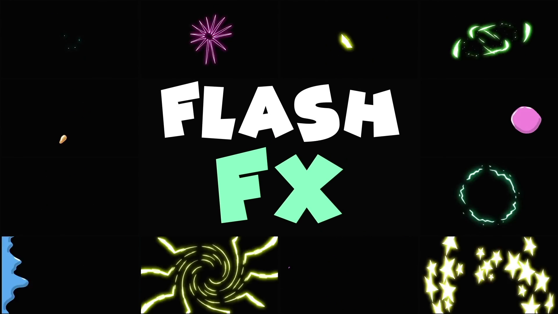 Flash FX Elements Pack | FCPX 00:49 SBV-346803194 - Storyblocks