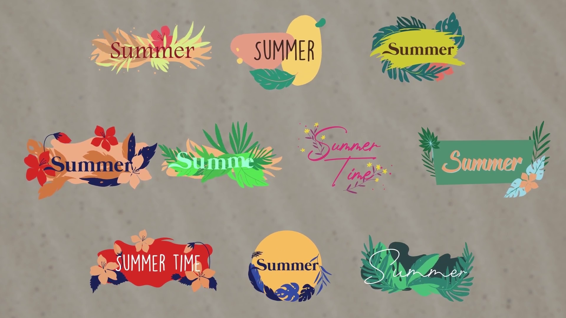 Floral Titles for Premiere Pro 01:02 SBV-347018675 - Storyblocks