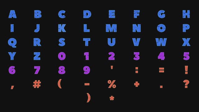 Alphabet Templates Royalty-Free - Storyblocks