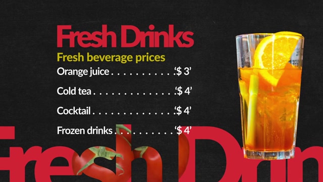 Food Slideshow Templates Royalty-Free - Storyblocks