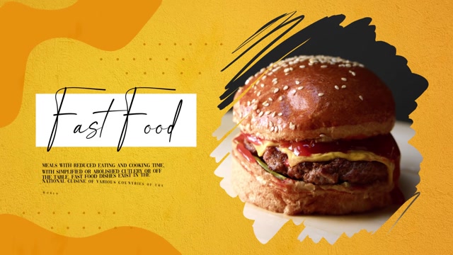 Royalty-Free Menu Presentation Templates - Storyblocks