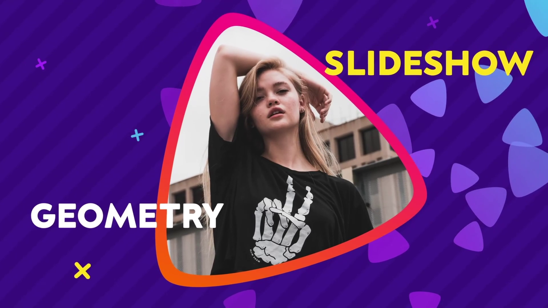 Geometric Slideshow | Premiere Pro 2021 MOGRT 00:37 SBV-346470505 ...