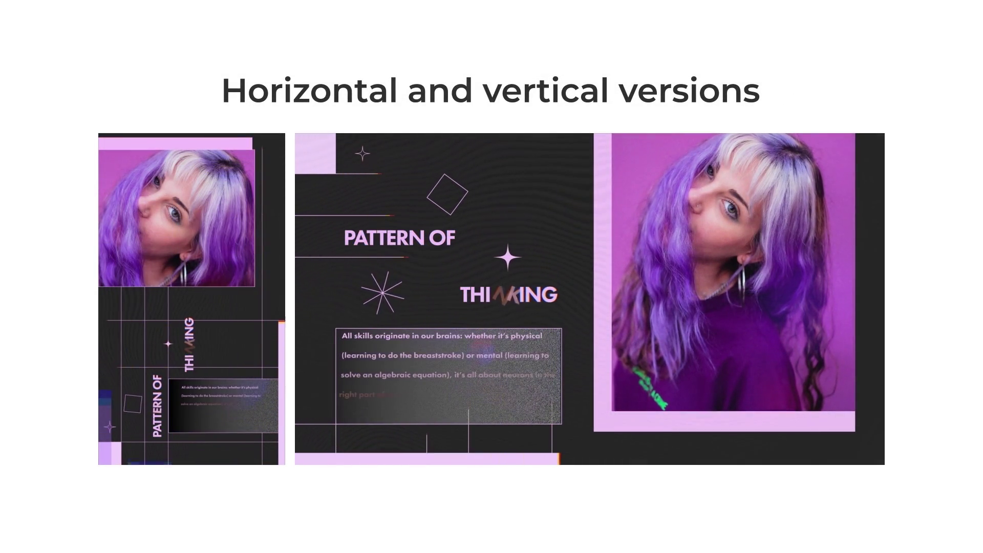 Glitch Retro Slideshow Effects Template SBV-348366922 - Storyblocks