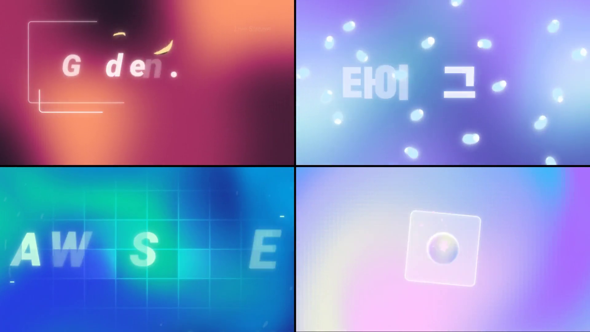 Gradients Typography | Effects Template SBV-348732399 - Storyblocks