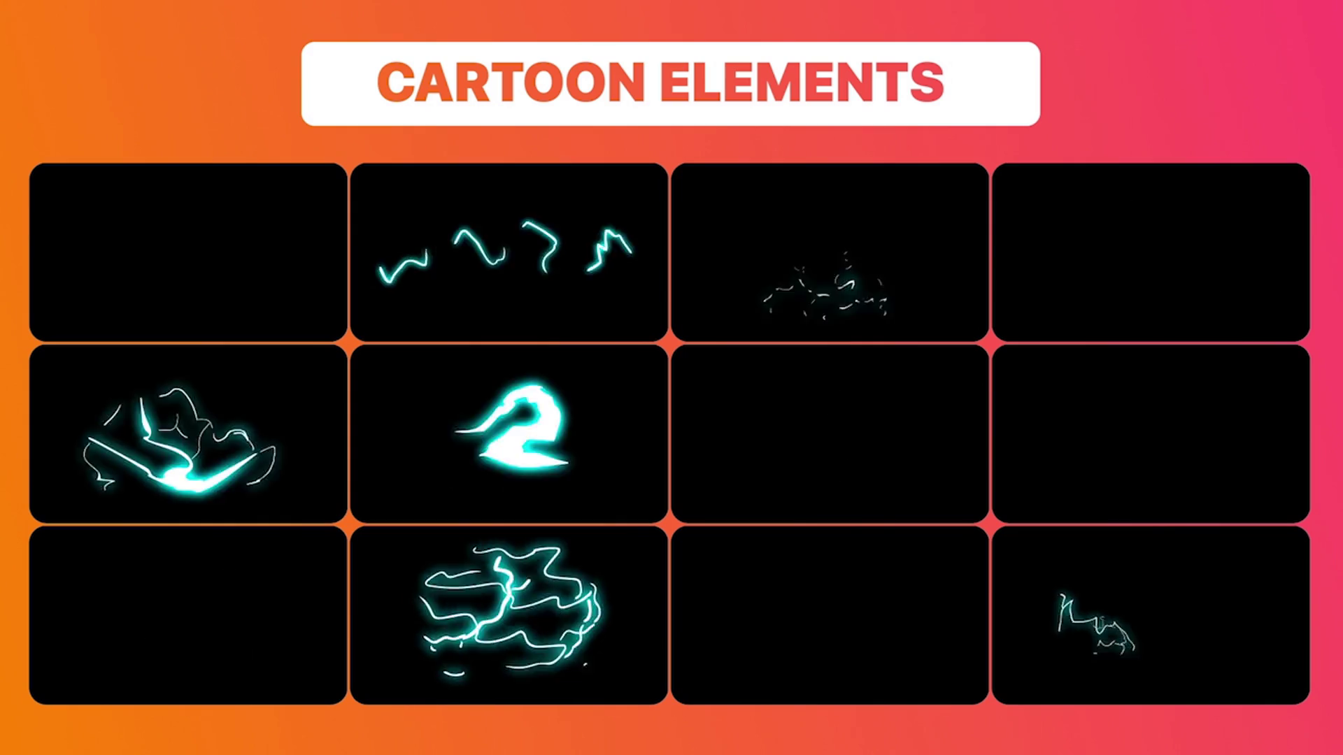 Hand Drawn Electric Elements Pack | After Effects 00:58 SBV-338497014 - Storyblocks
