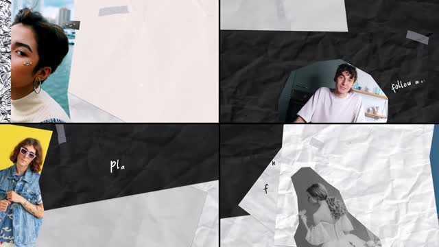 Paper Slideshow Templates Royalty-Free - Storyblocks