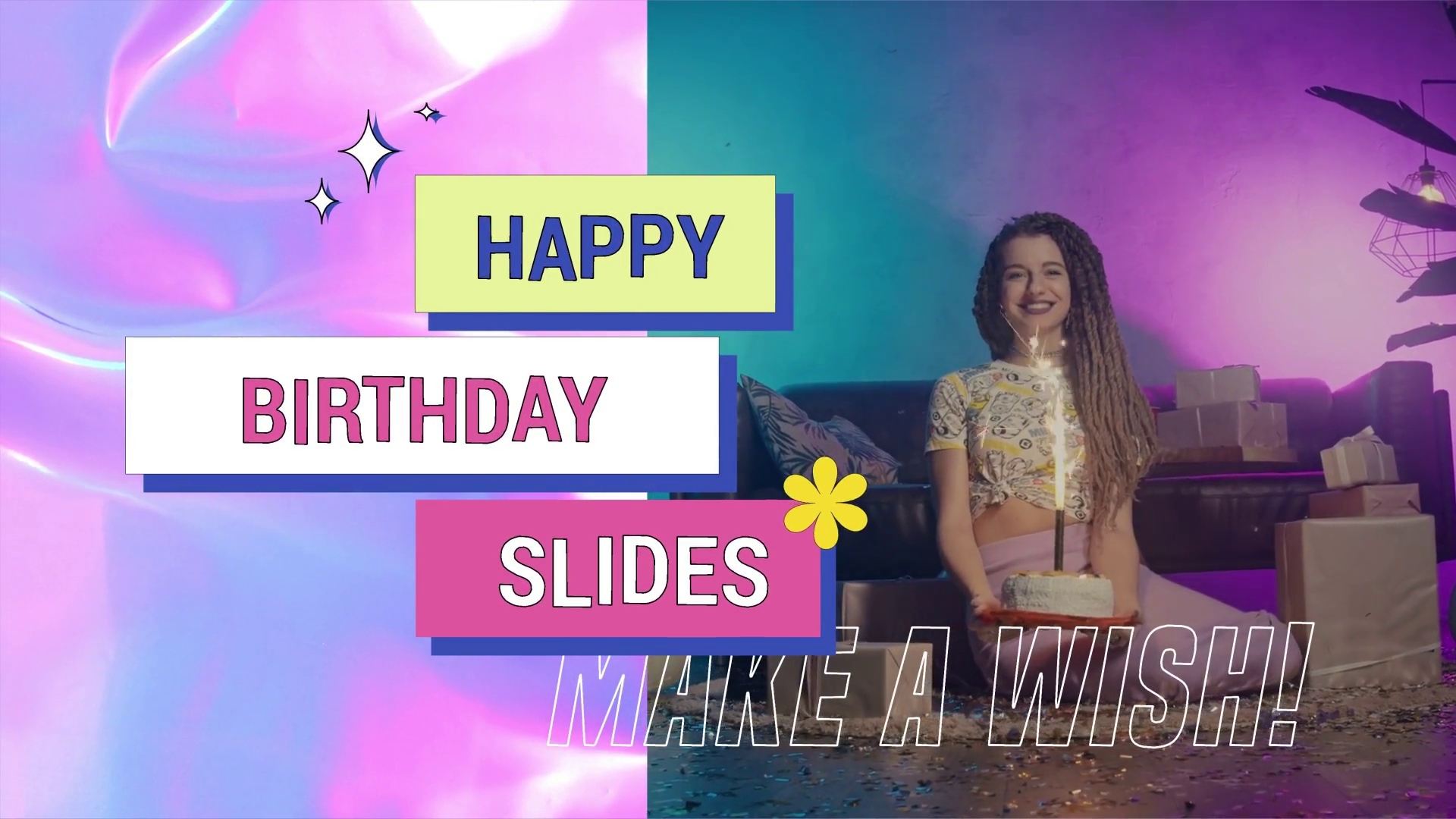 AE Template: Happy Birthday Slides Effects SBV-348948333 - Storyblocks