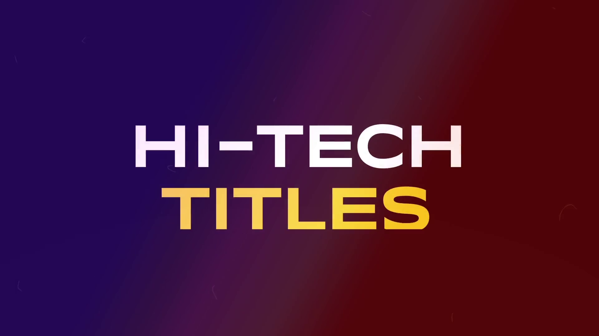 Hi Tech Titles | Premiere Pro Mogrt Template SBV-349095144 - Storyblocks