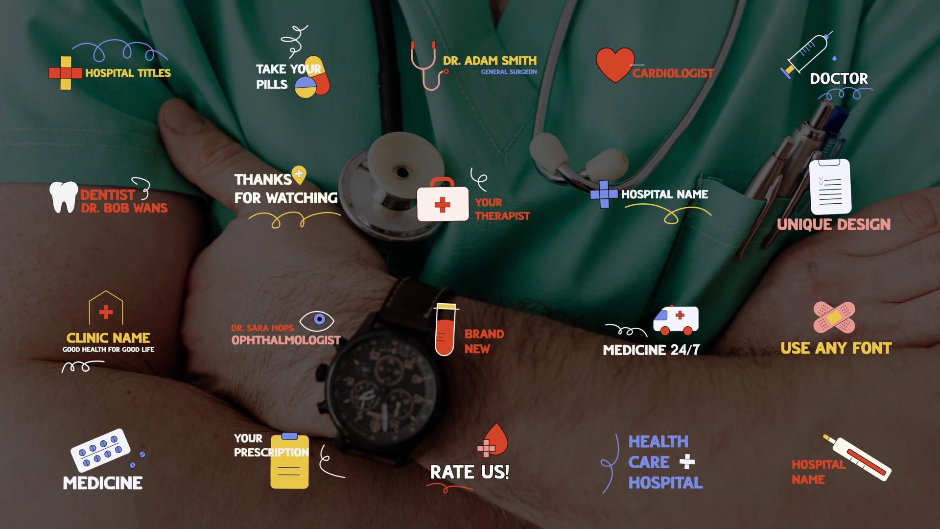 Hospital Titles Fcpx Template SBV-347708159 - Storyblocks