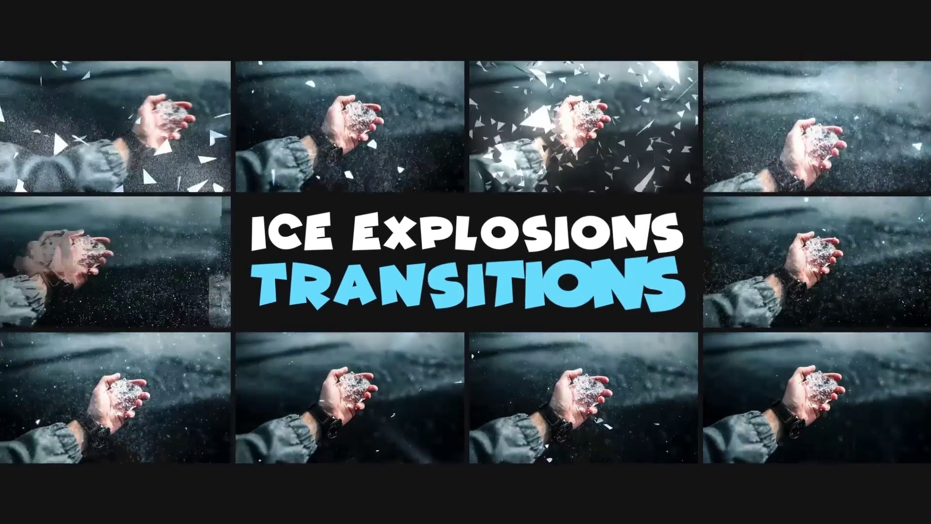 Ice Explosions Transitions | DaVinci Resolve Template SBV-348692515 ...