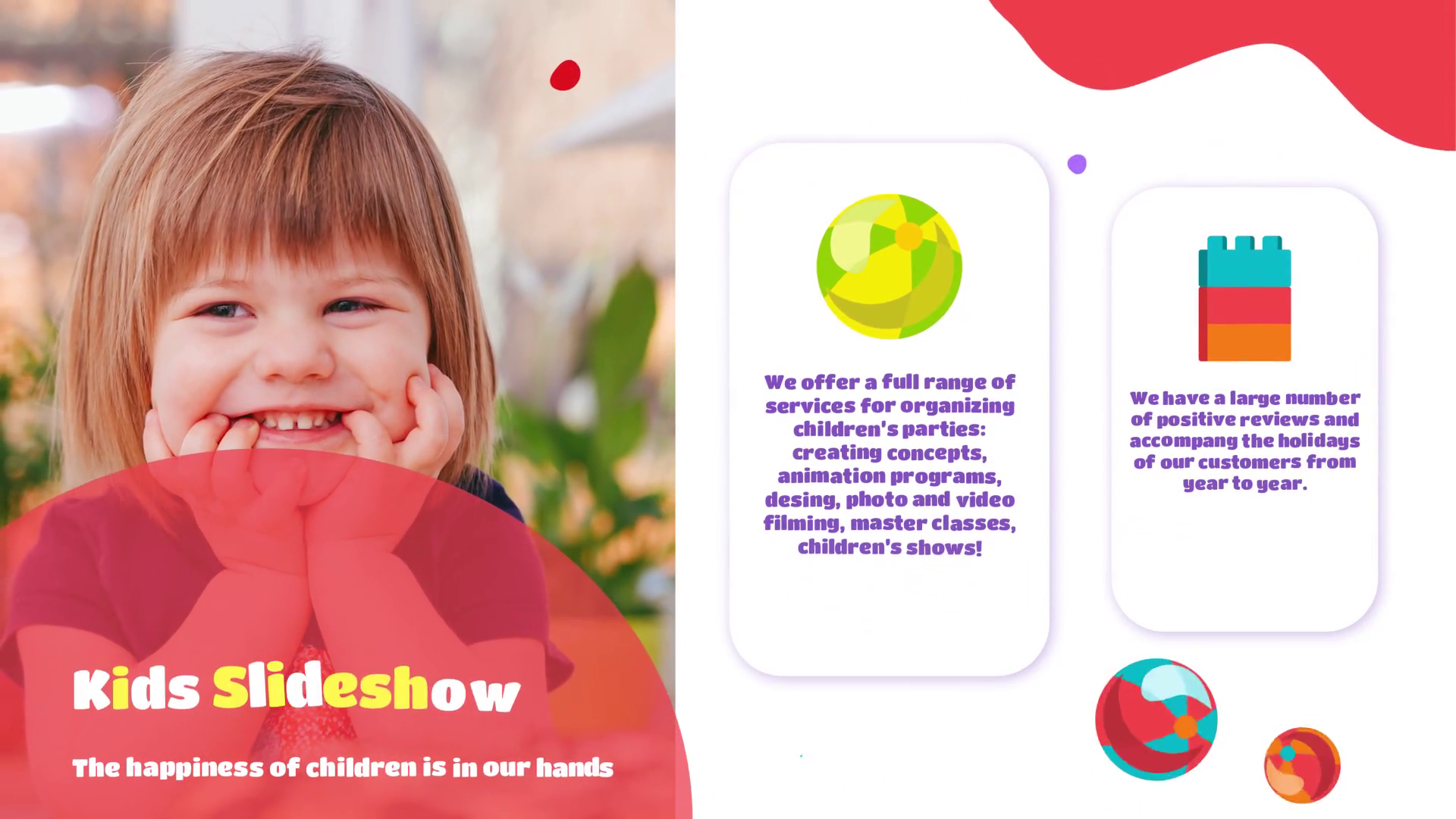 Kids Colorful Slideshow | Effects Template SBV-347465917 - Storyblocks