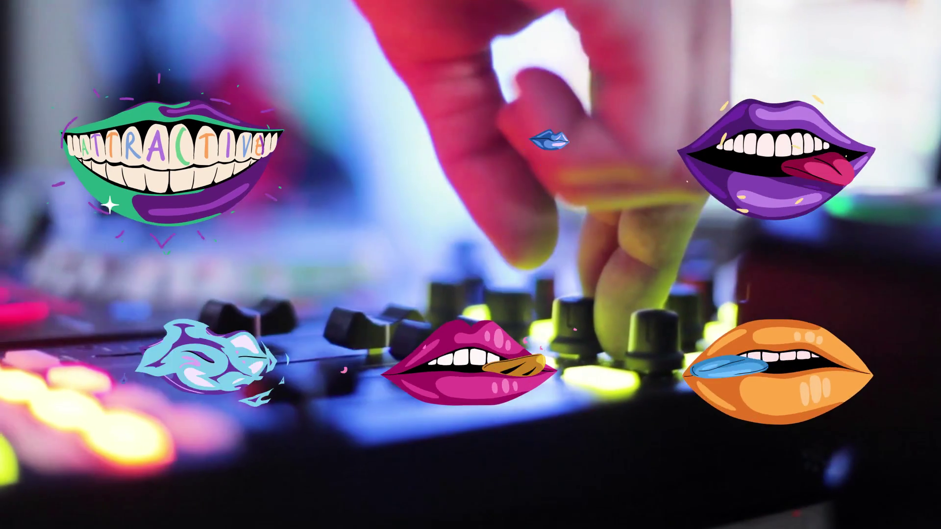 Lips Titles Effects Template SBV-347745496 - Storyblocks