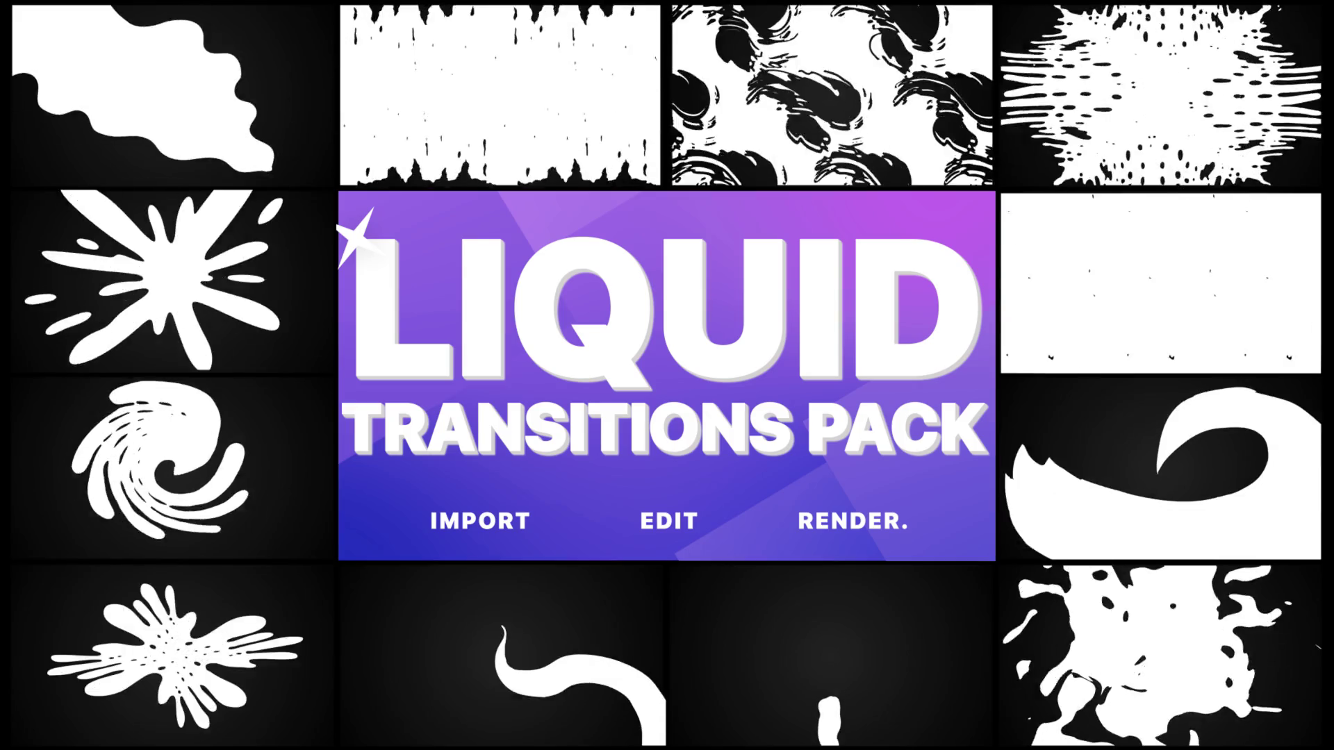 Liquid Transitions Is Amazing Motion Stock Footage SBV-338460411 ...
