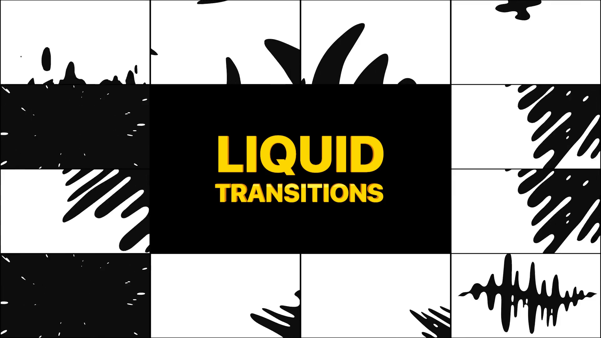 Liquid Transitions Is Bright Dynamic Stock Footage SBV-348459717 ...