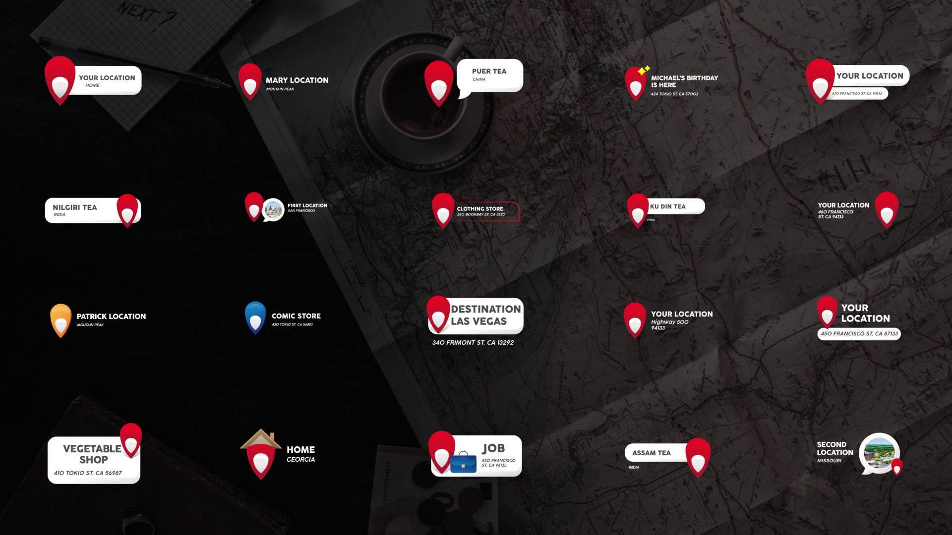 Apple Motion Template: Location Titles Fcpx SBV-347082078 - Storyblocks