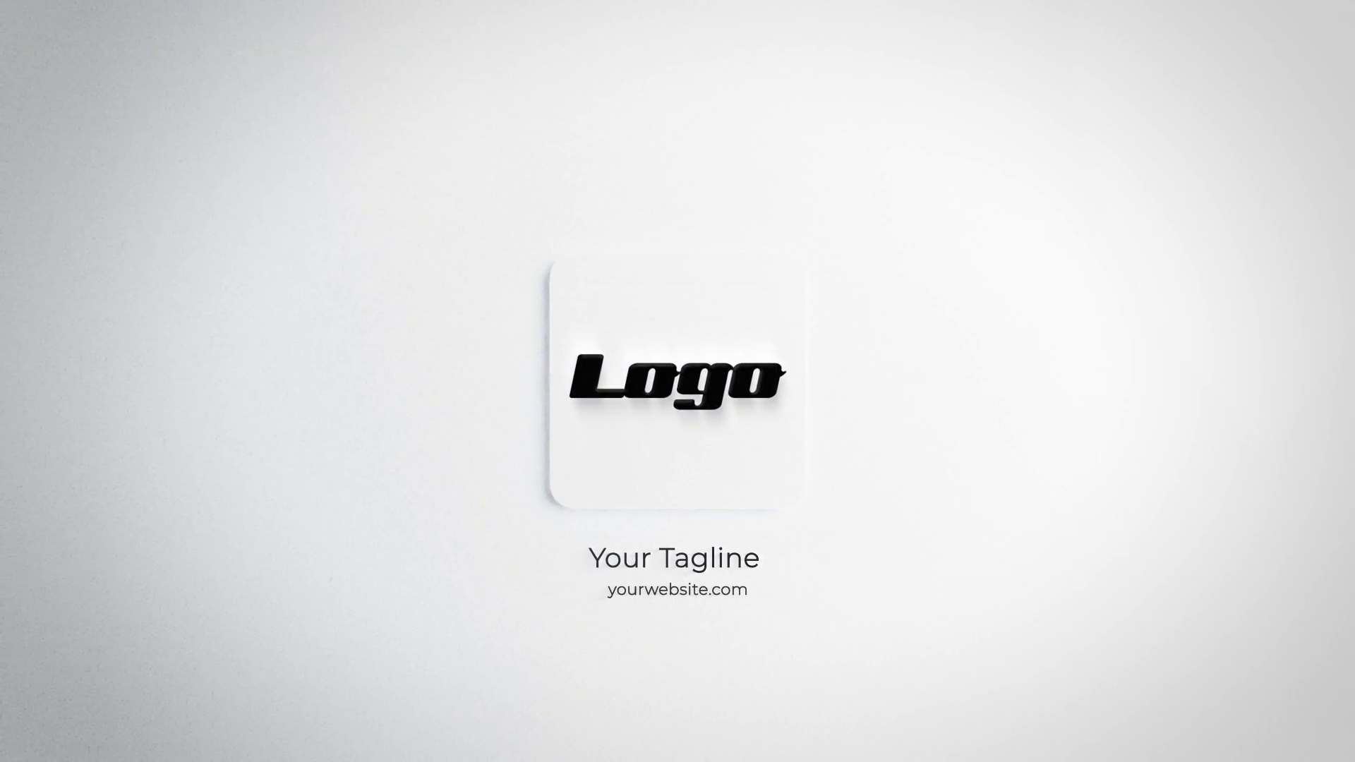 Minimal 3d Logo Effects Template SBV-348592533 - Storyblocks