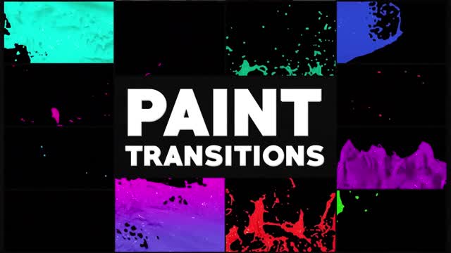 Paint Transition Templates Royalty-Free - Storyblocks