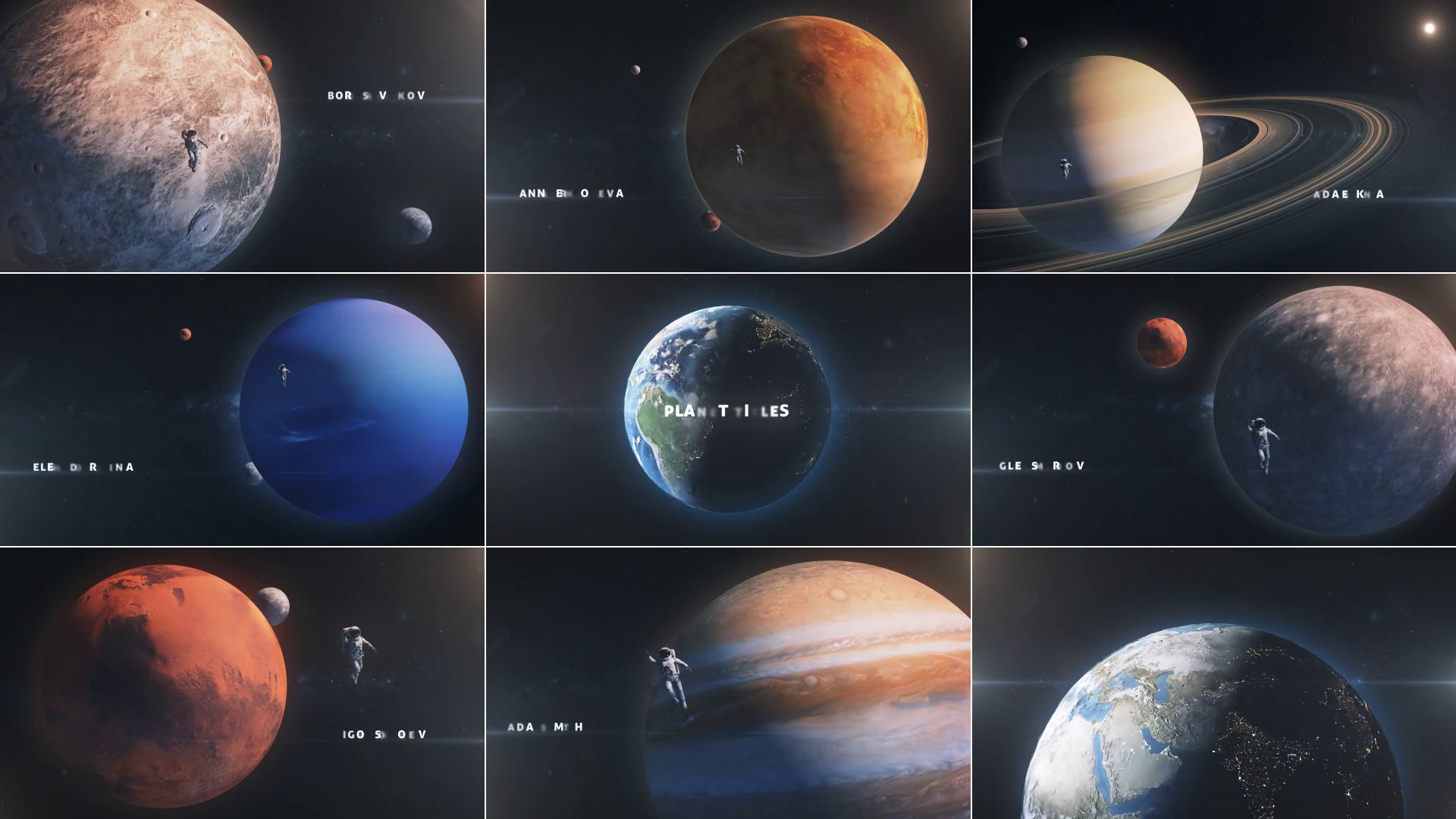 Planet Titles Effects Template SBV-347489583 - Storyblocks