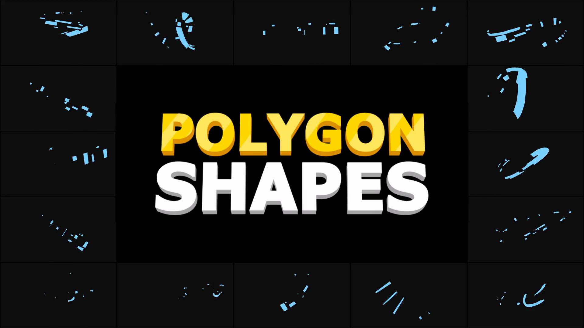 Polygon Shapes Motion Graphics Pack Is Cool Stock Motion Graphics SBV ...