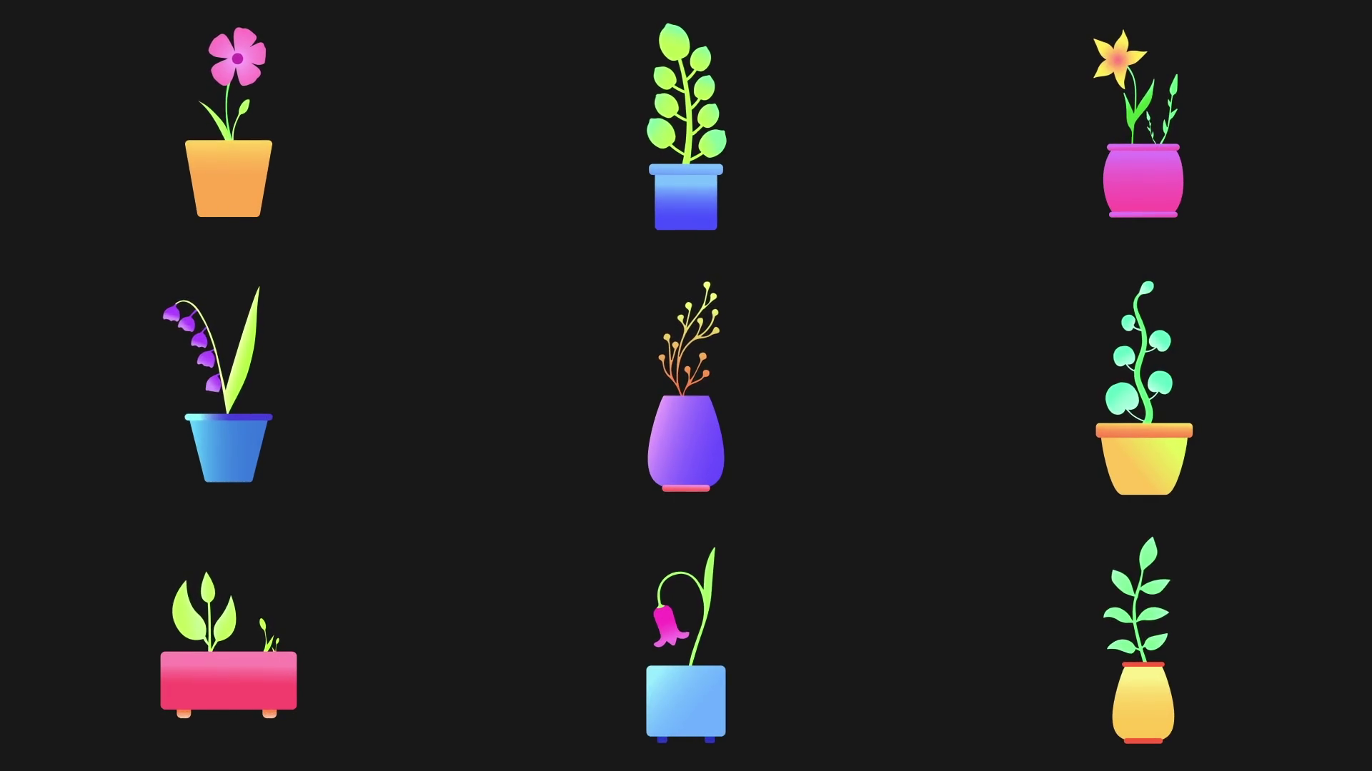 AE Template: Potted Animated Plants Effects SBV-352558478 - Storyblocks