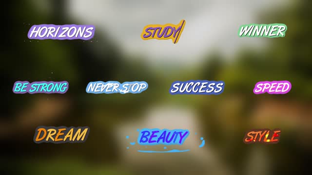 Lyric Video Backgrounds Templates Royalty-Free - Storyblocks